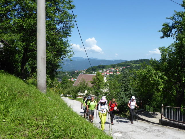 Skradski vrh, Zeleni vir & Vražji prolaz, 10.6.2018. - Na putu prema gore